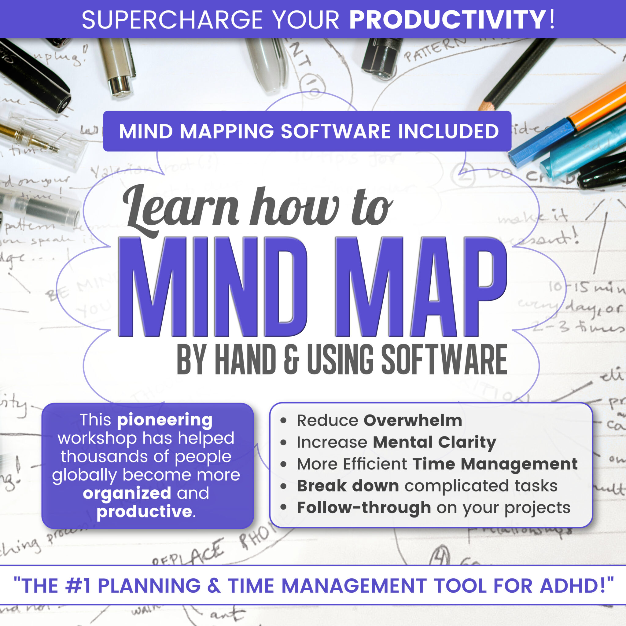 Mind Mapping Workshop - Feb 2026 - Pay It Forward - Drummer and the ...